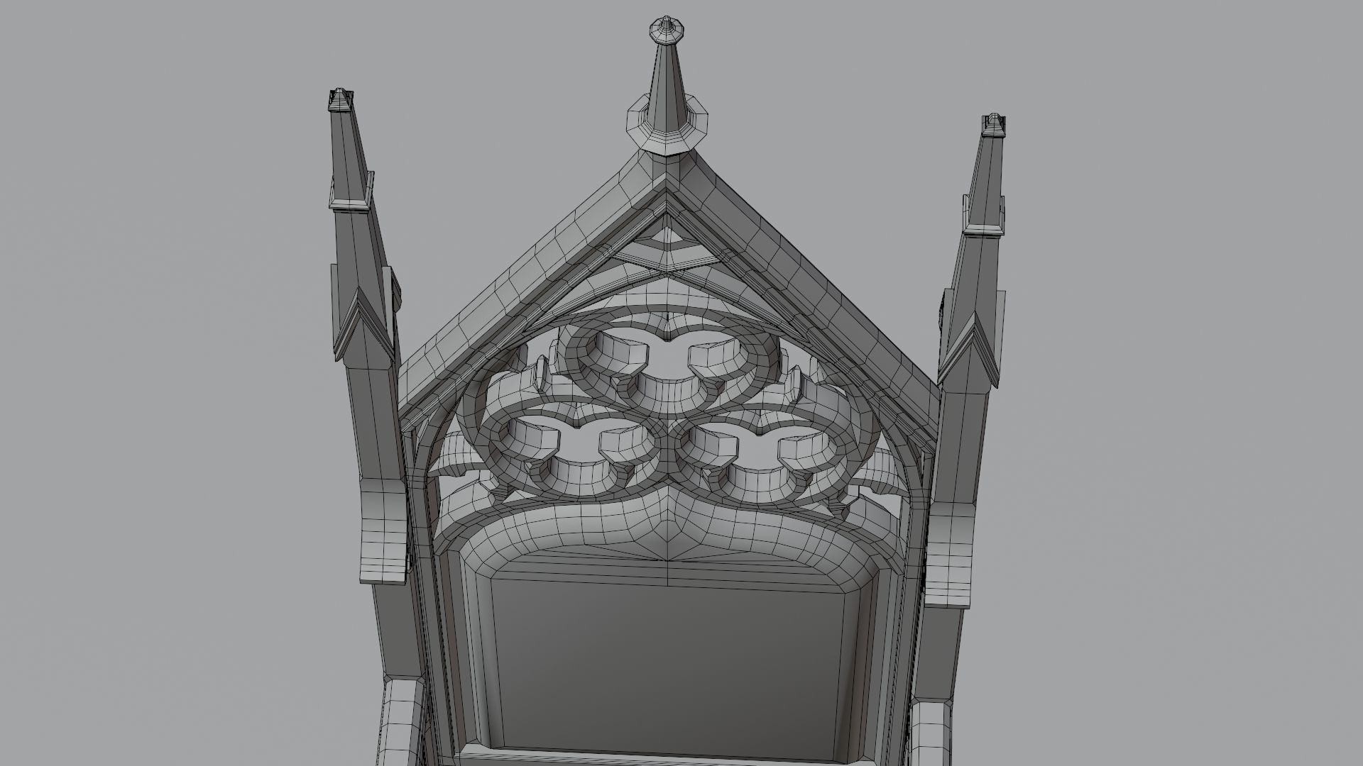 Gothic chair 3D model | CGTrader