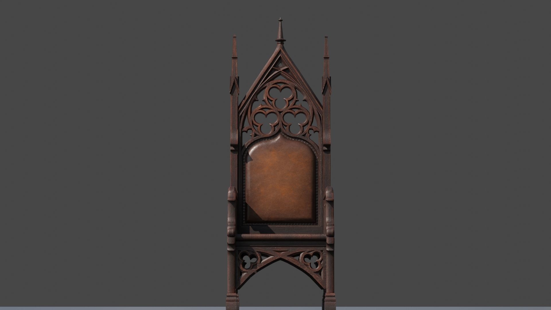 Gothic chair 3D model | CGTrader
