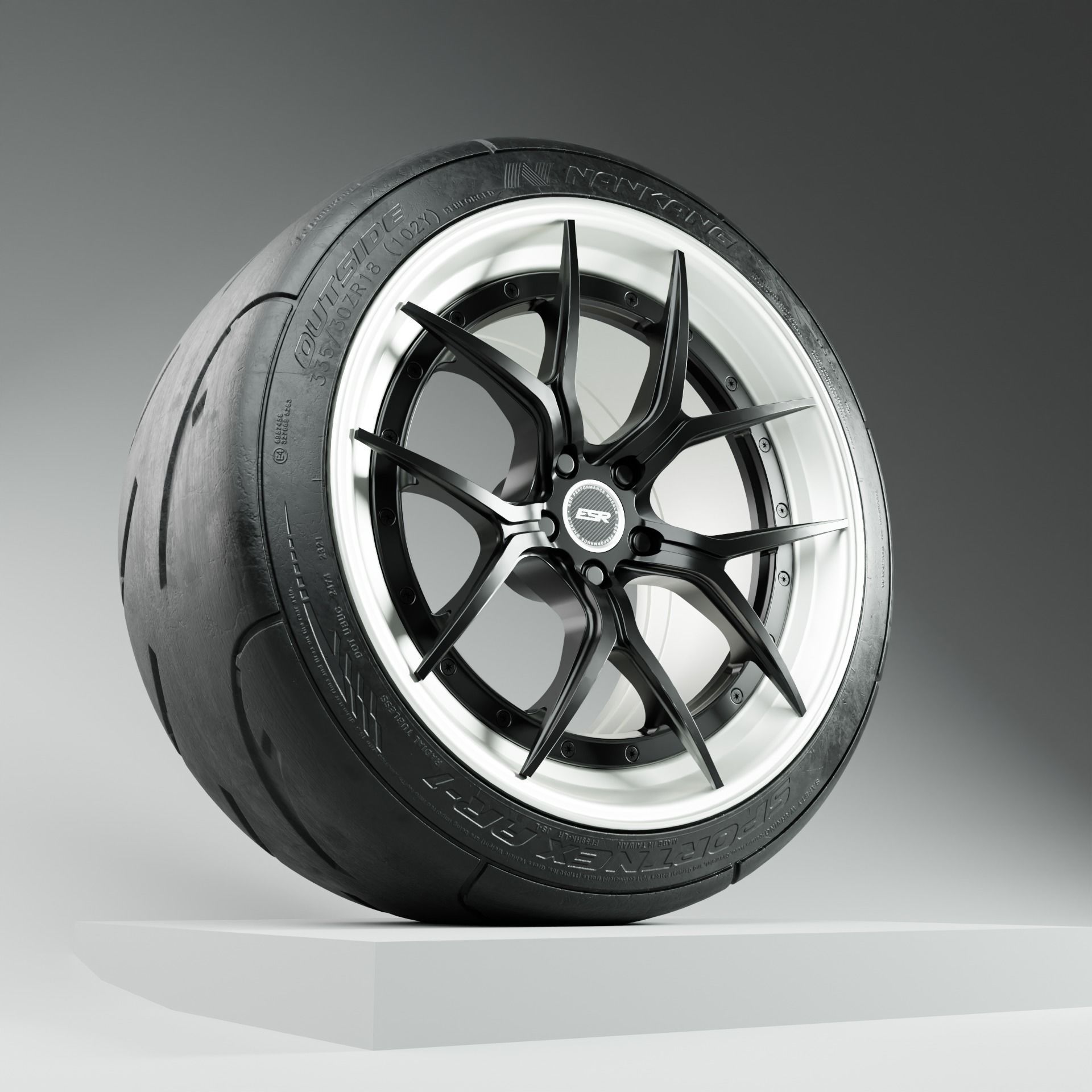 Esr ES2 S-Spoke 3D model | CGTrader