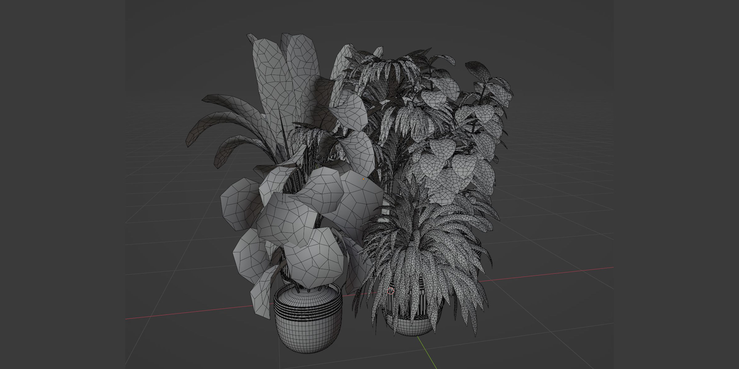 indoor plants collection vol 125-Blender 3D model | CGTrader