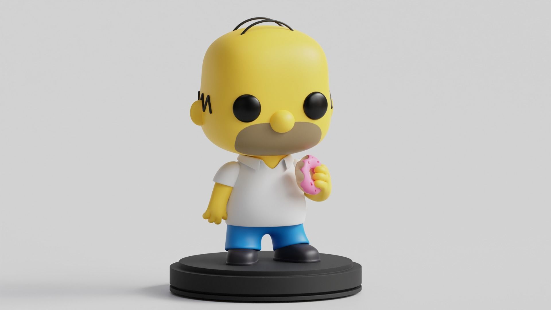 Funko Pop Homer Simpson 3D Printed Model 3D model | CGTrader