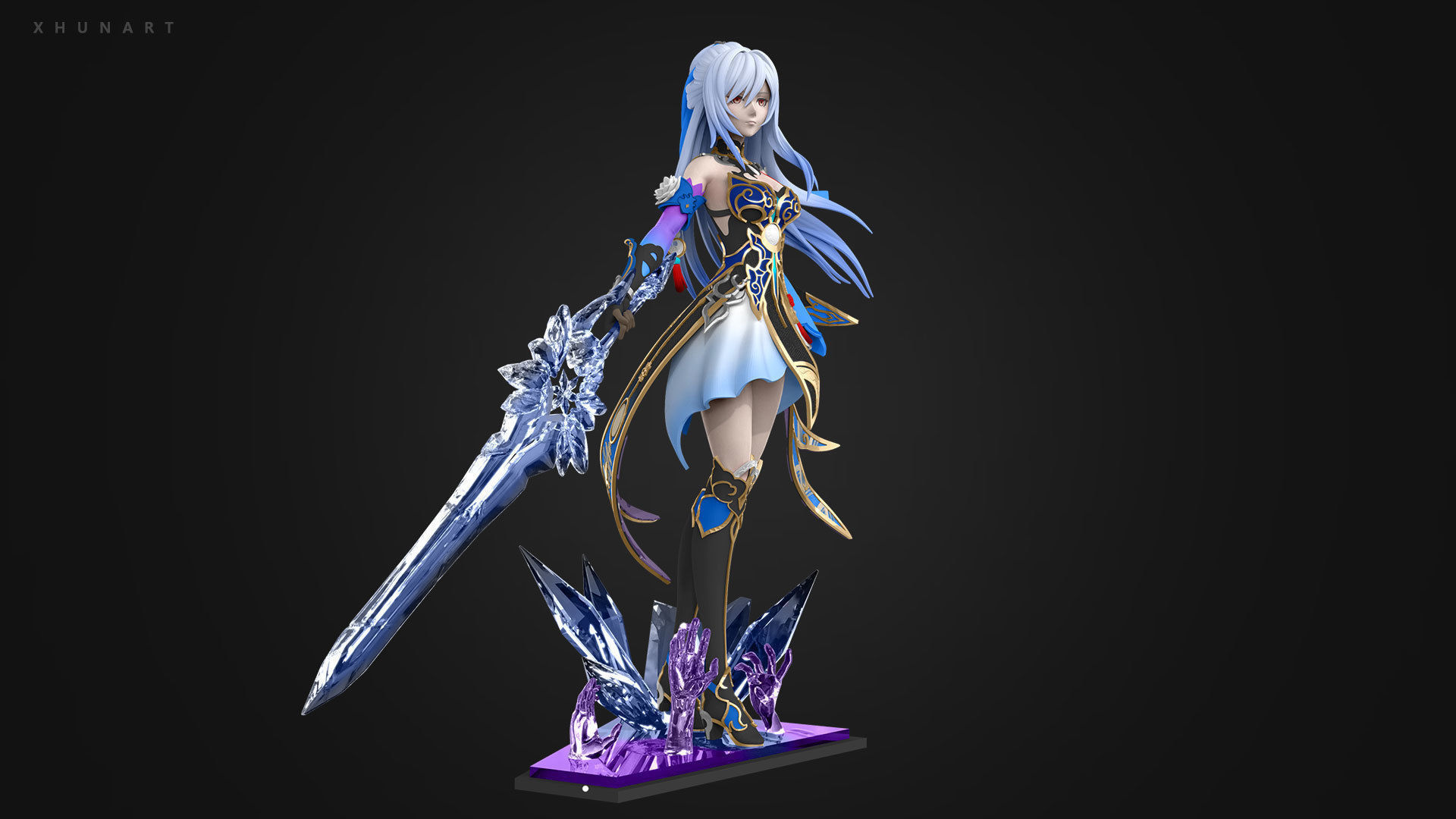 Honkai Star Rail - Jing Liu STL 3D model 3D printable | CGTrader