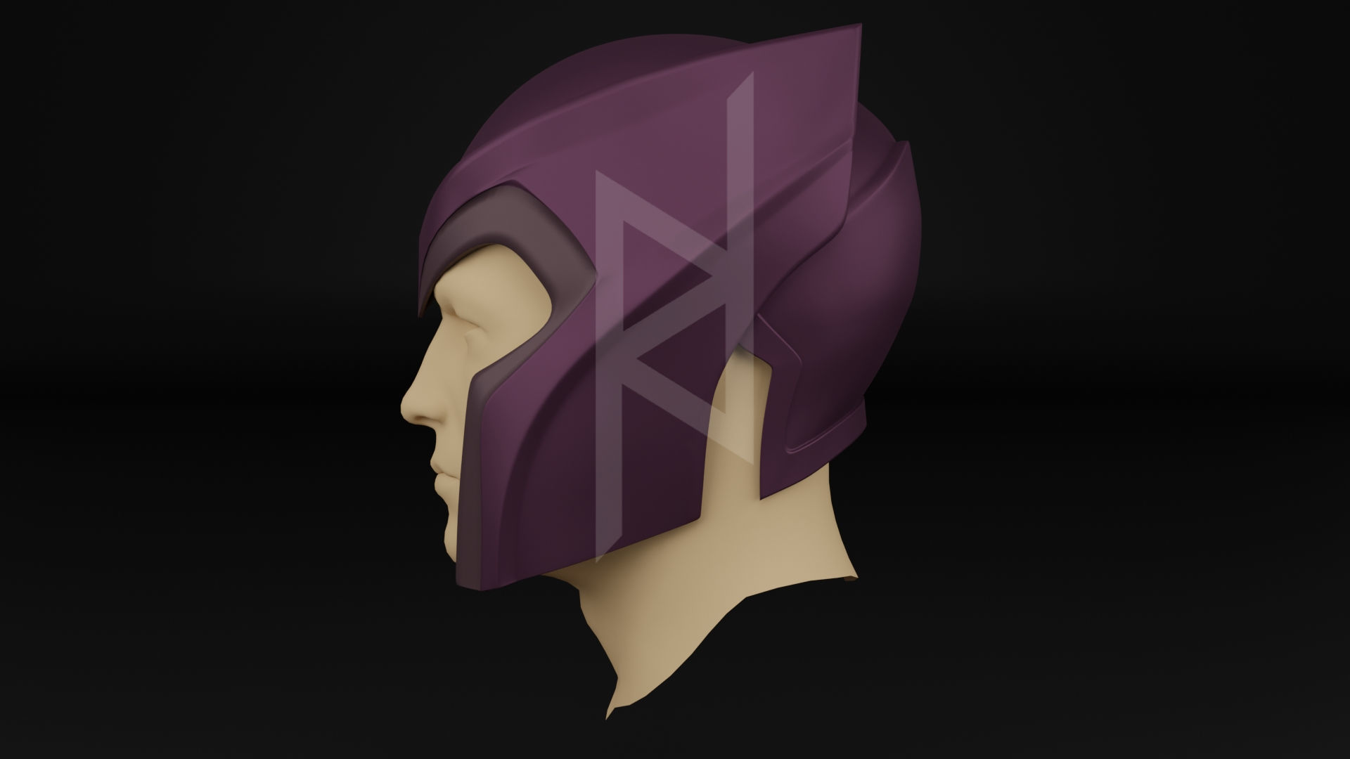 X-men Magneto Helmet 3D model 3D printable | CGTrader