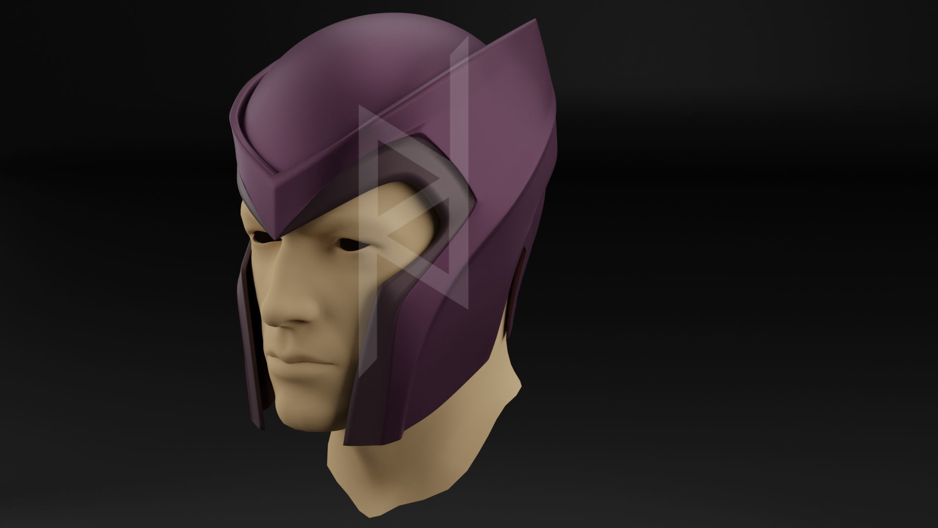 X-men Magneto Helmet 3D model 3D printable | CGTrader