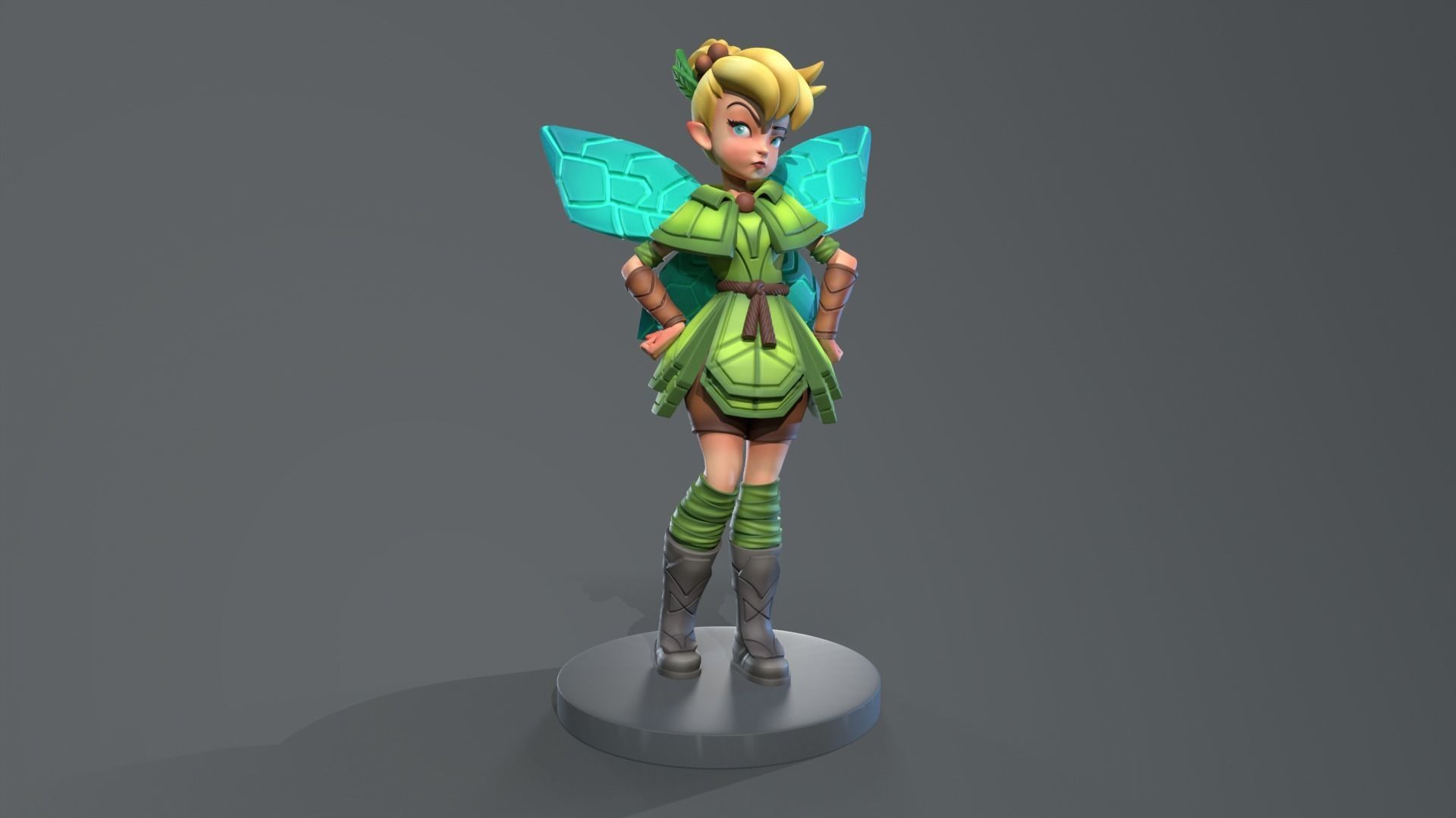 Lorcana Tinkerbell Giant Fairy 3D Print 3D model 3D printable | CGTrader