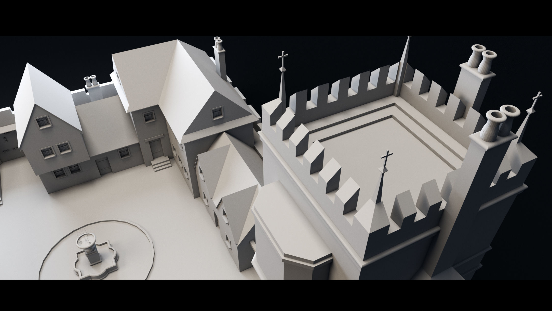 Tiny Castle - 3d Model 3D model | CGTrader