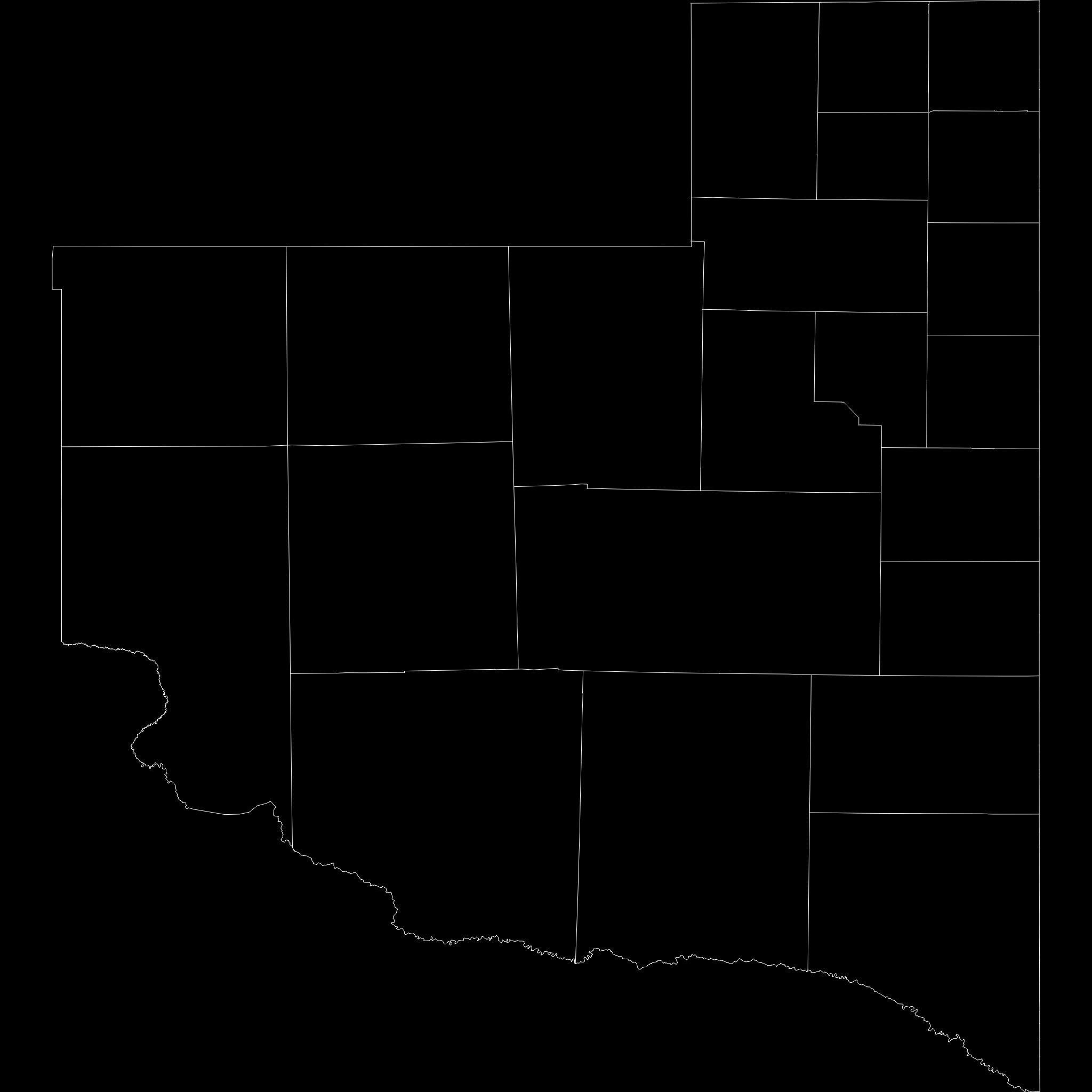 La Pampa Argentina map region geography political geographic 3D model ...