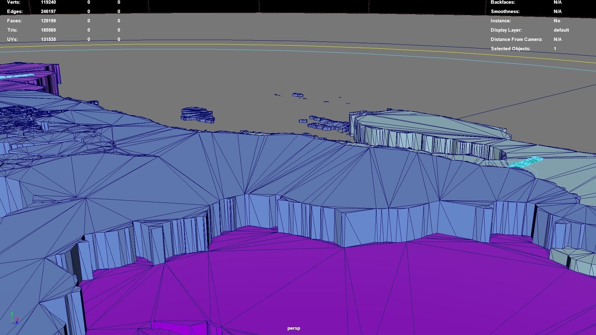 West Papua Western New Guinea Indonesia map region geography 3D model ...