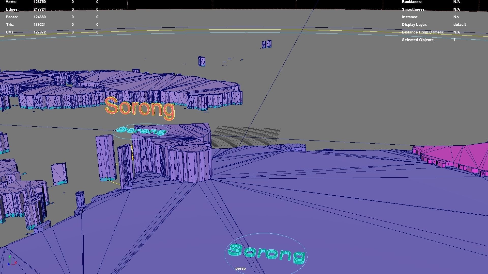 Southwest Papua Western New Guinea Indonesia map region 3D model rigged ...