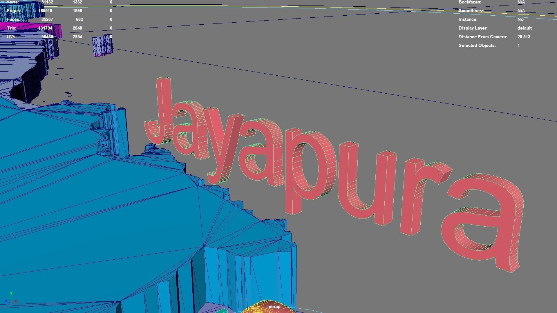 Papua Western New Guinea Indonesia map region geography 3D model rigged ...