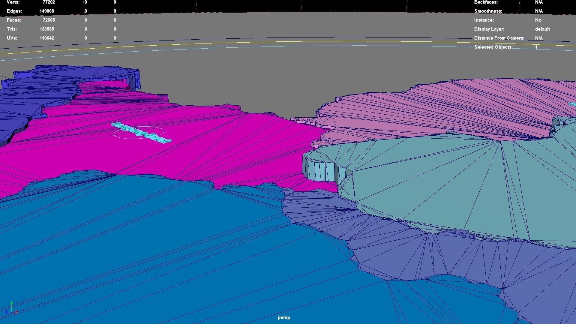Lampung Sumatra Indonesia map region geography political 3D model ...