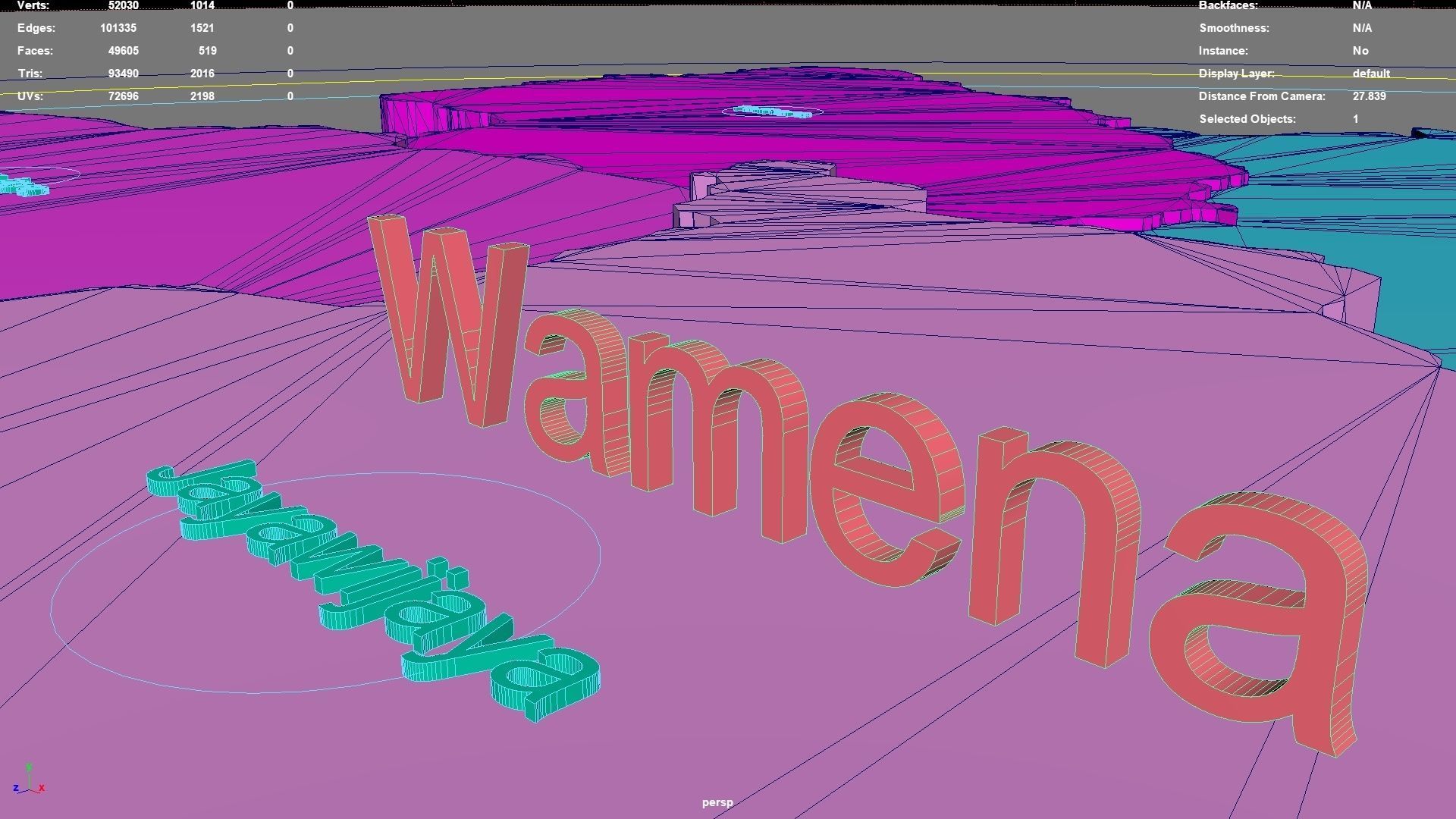 Highland Papua Western New Guinea Indonesia map region 3D model rigged ...