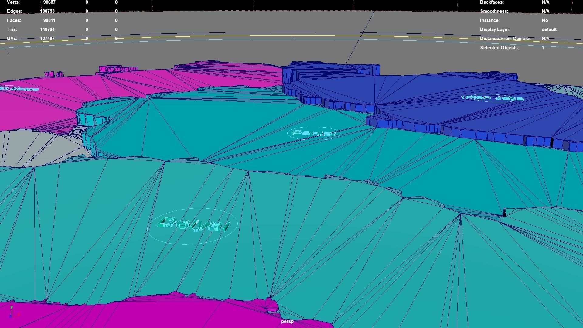 Central Papua Western New Guinea Indonesia map region 3D model rigged ...
