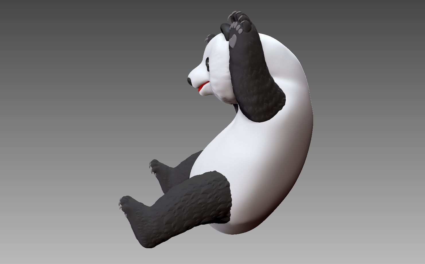 Panda 3D model A 3D model 3D printable | CGTrader