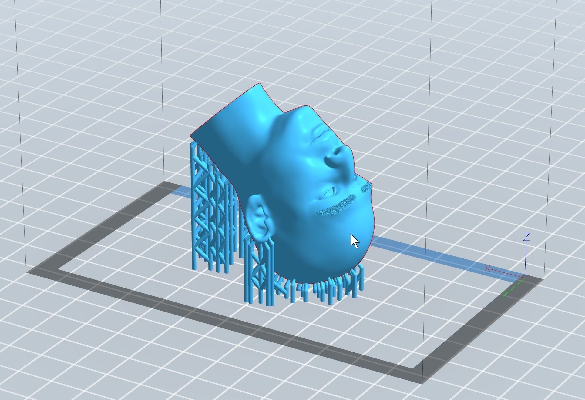 Ruud Gullit figure portrait 3D model 3D model 3D printable | CGTrader