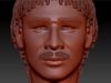 Ruud Gullit figure portrait 3D model 3D model 3D printable | CGTrader