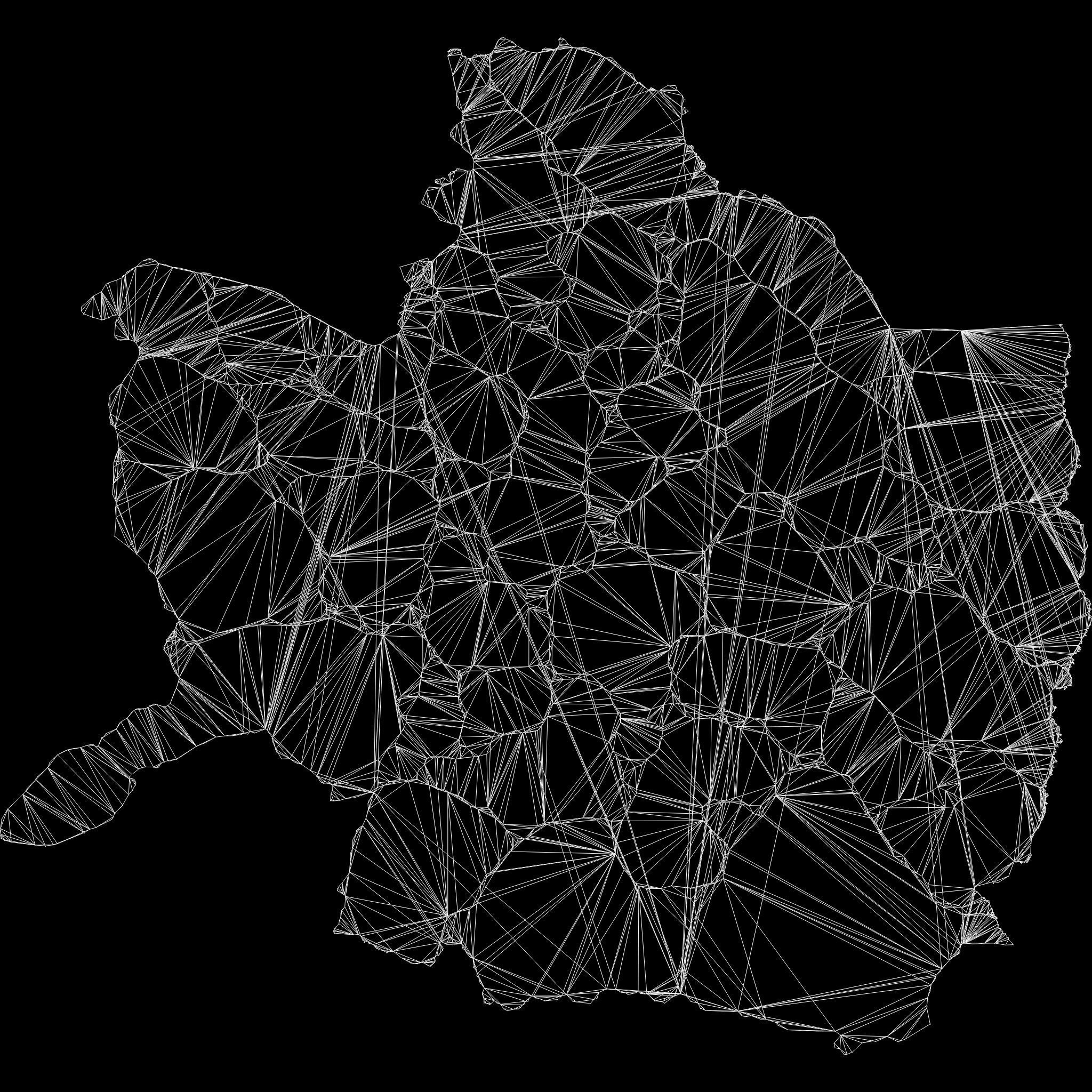 Razavi Khorasan Iran map region geography political geographic 3D model ...