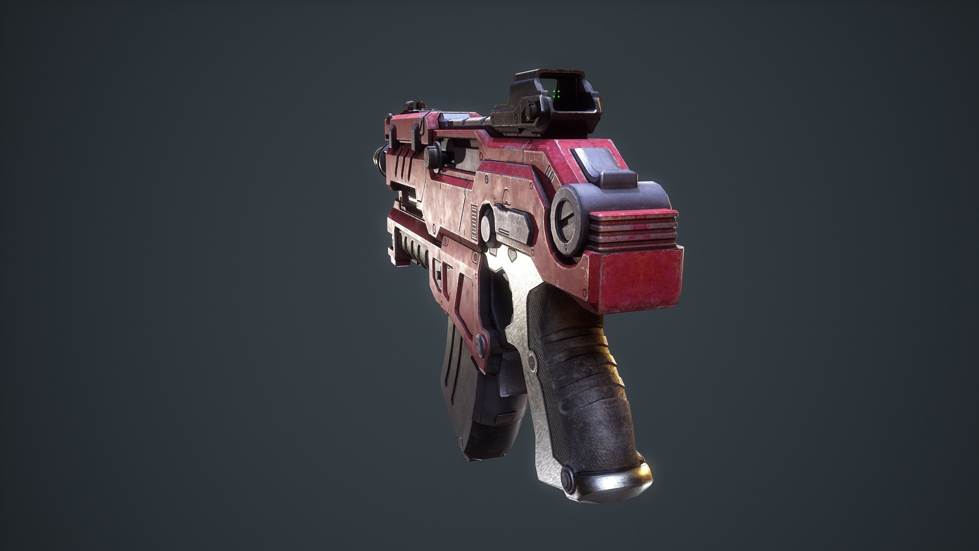 Bolter - Warhammer 40k - game ready - LP free VR / AR / low-poly 3D ...