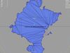 Navarre Spain map region geography political geographic 3D model rigged ...