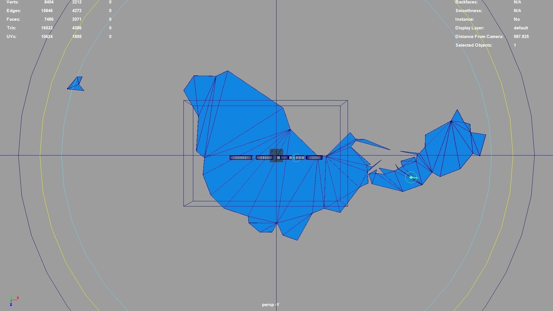 Ceuta Spain map region geography political geographic 3D model rigged ...