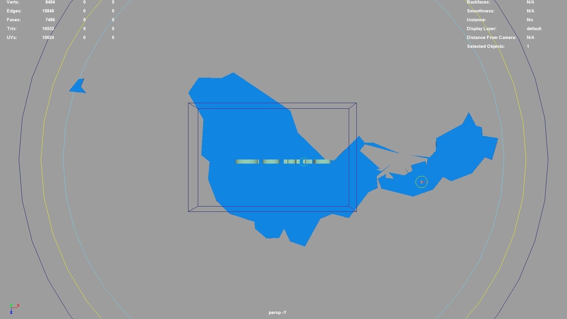 Ceuta Spain map region geography political geographic 3D model rigged ...