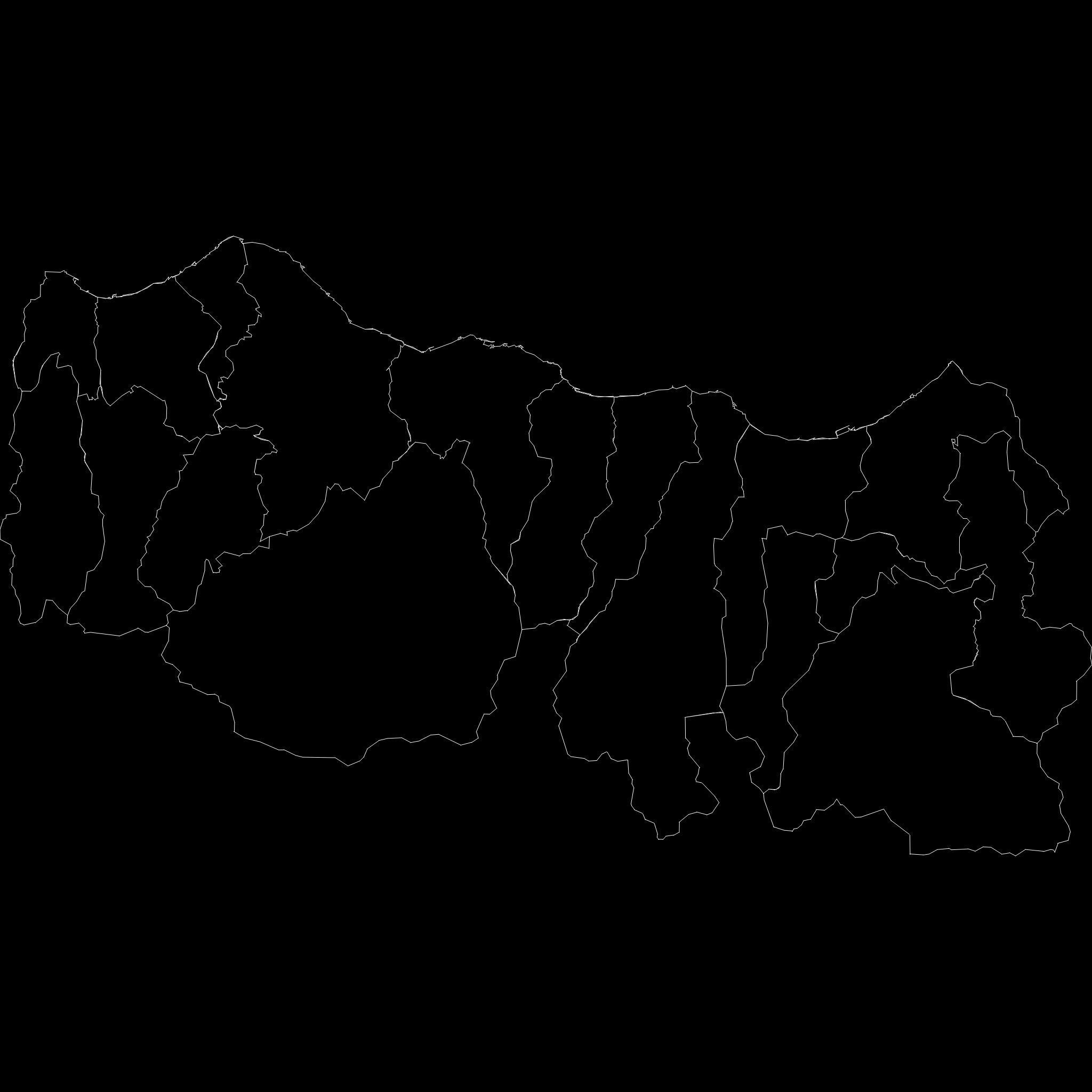 Trabzon Black Sea Region Turkey map region geography political 3D model ...