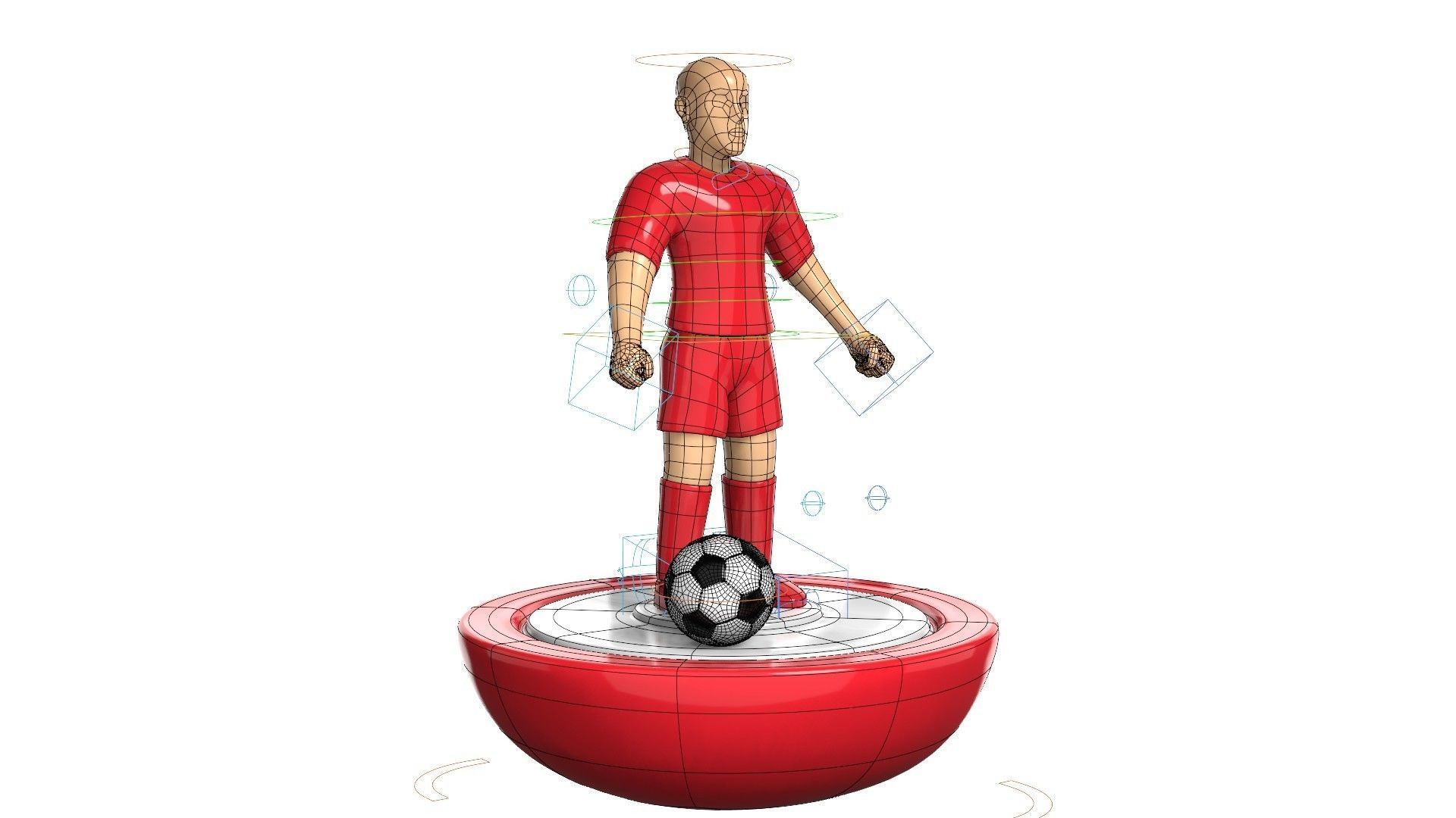 3D model Subbuteo VR / AR / low-poly | CGTrader