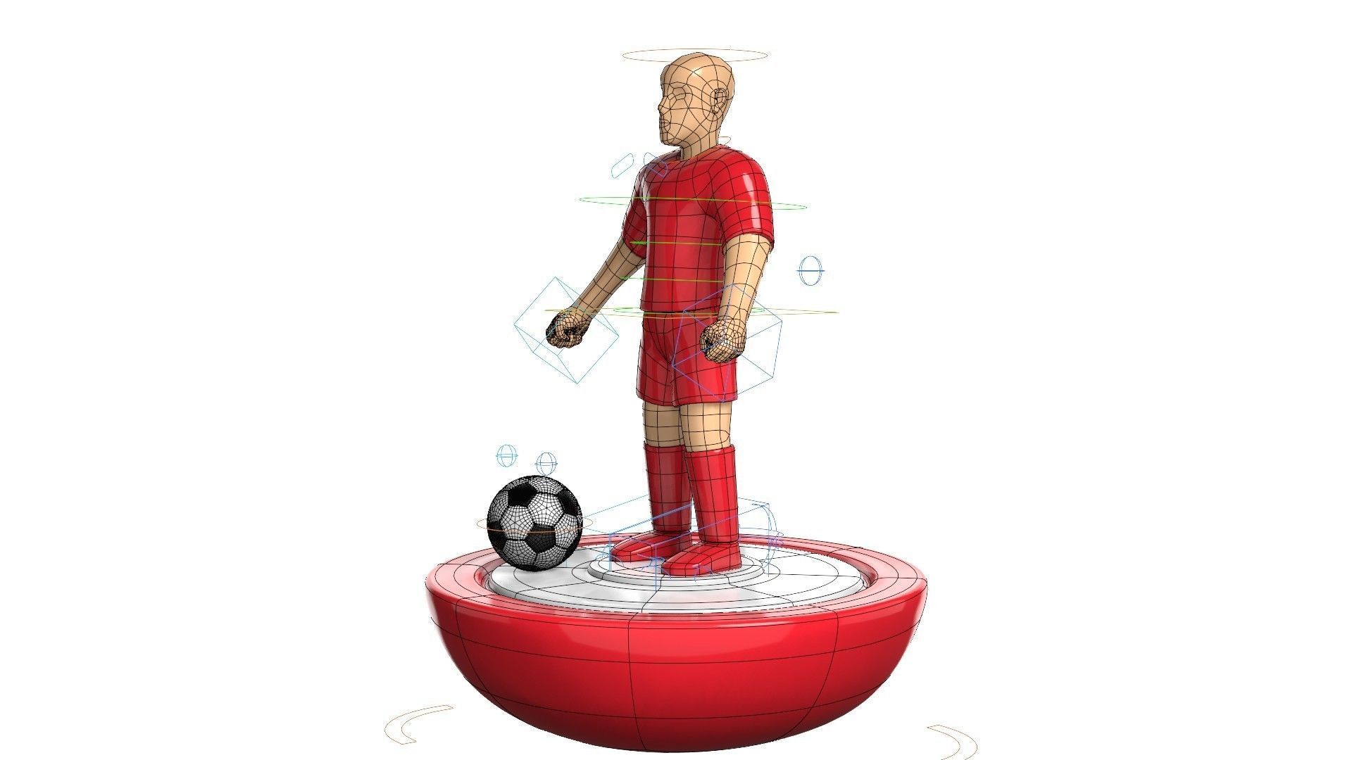 3D model Subbuteo VR / AR / low-poly | CGTrader