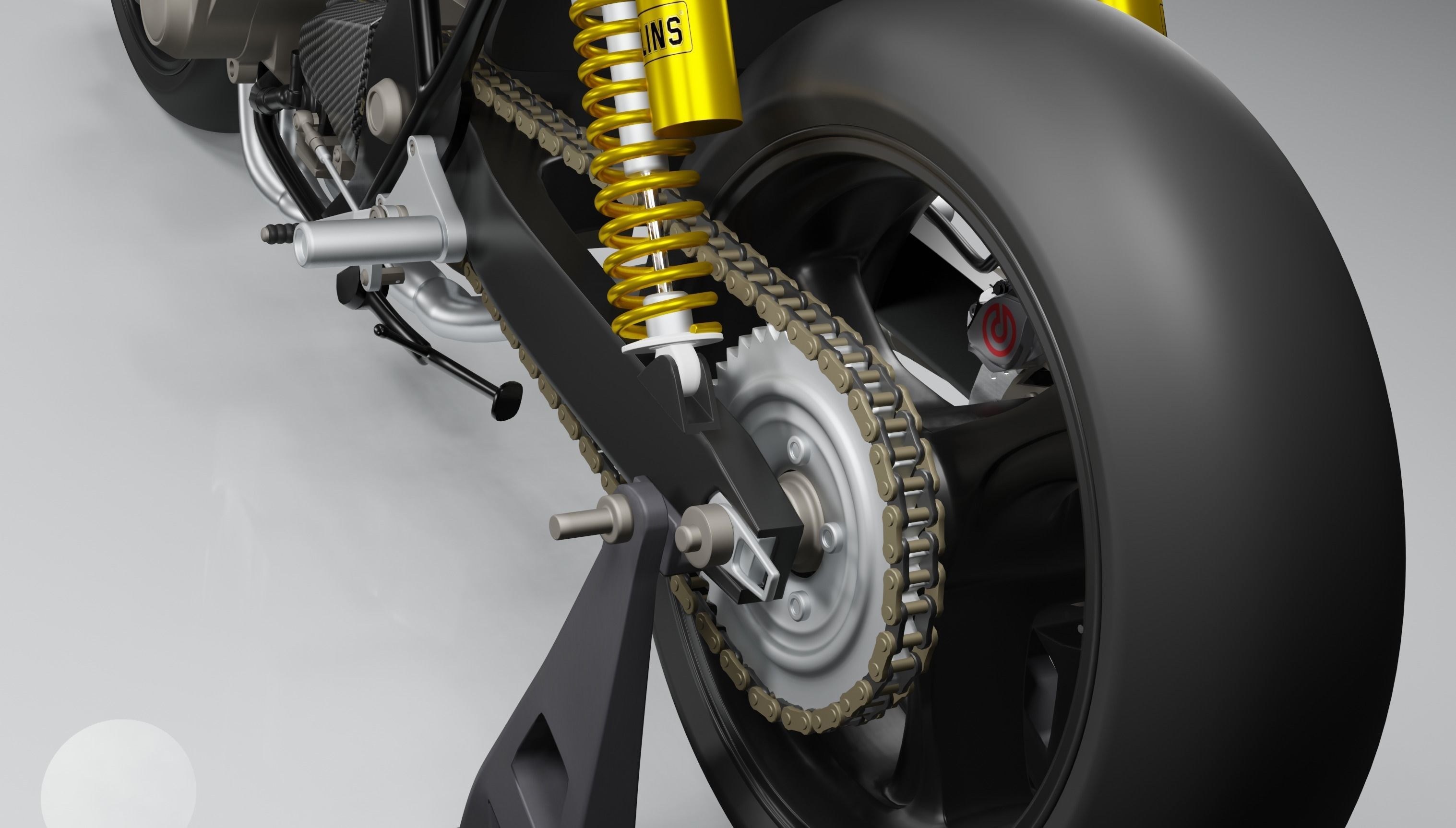 3D model HONDA CB400 CAFE RACER CUSTEM VR / AR / low-poly | CGTrader