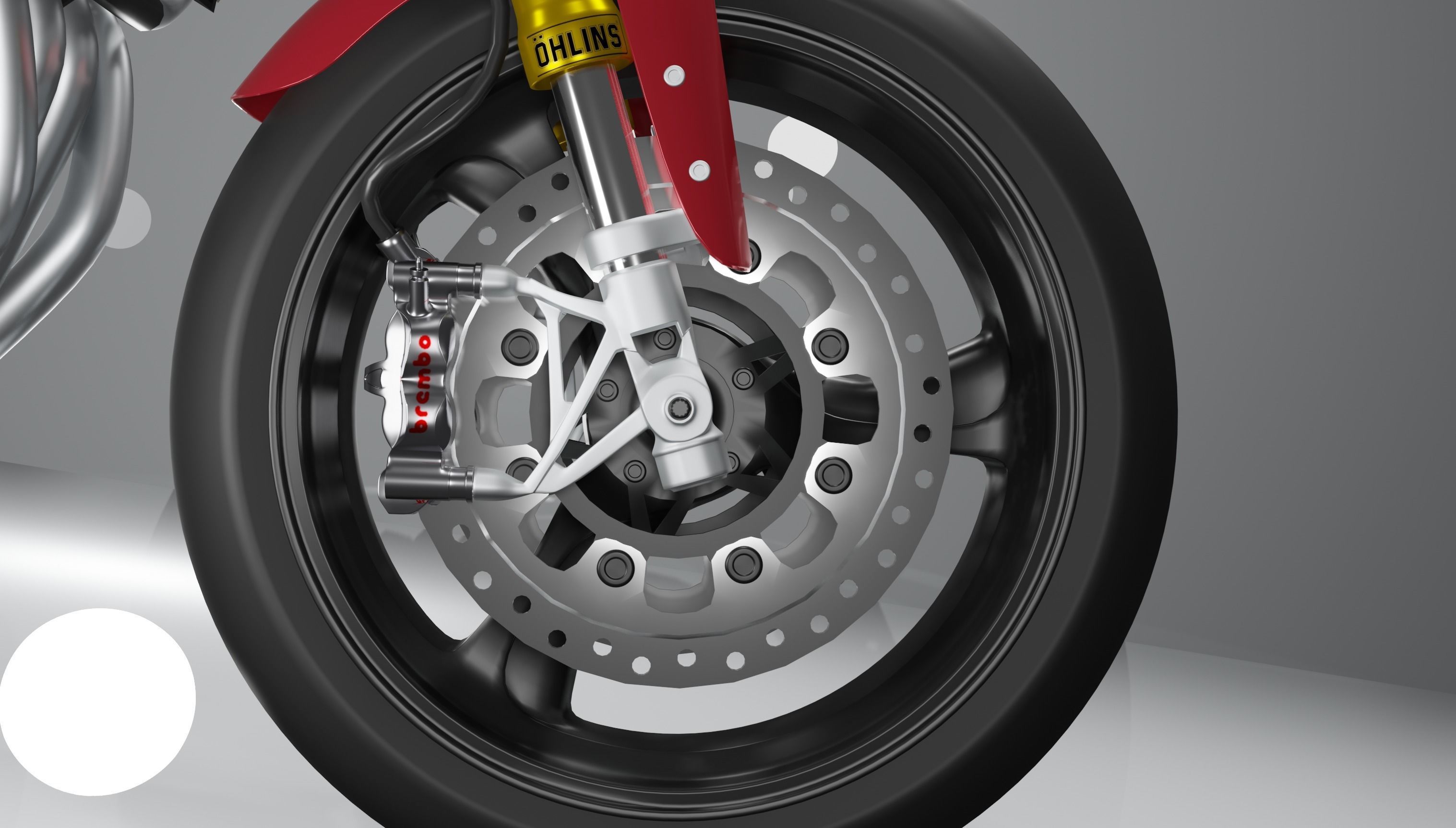 3D model HONDA CB400 CAFE RACER CUSTEM VR / AR / low-poly | CGTrader