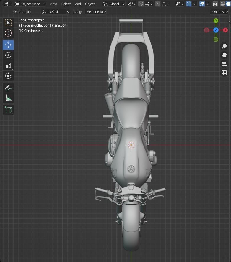 3D model HONDA CB400 CAFE RACER CUSTEM VR / AR / low-poly | CGTrader