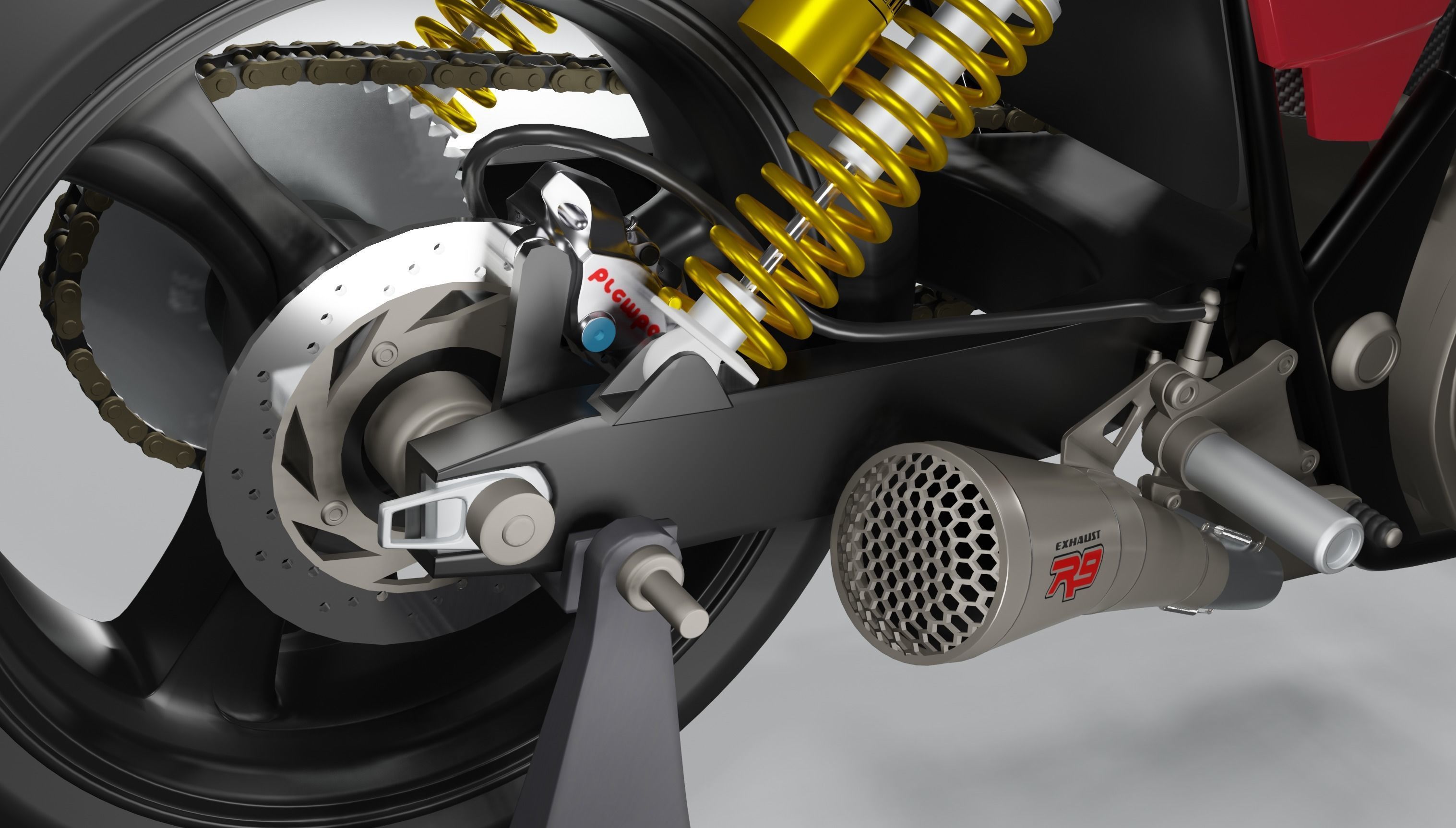 3D model HONDA CB400 CAFE RACER CUSTEM VR / AR / low-poly | CGTrader