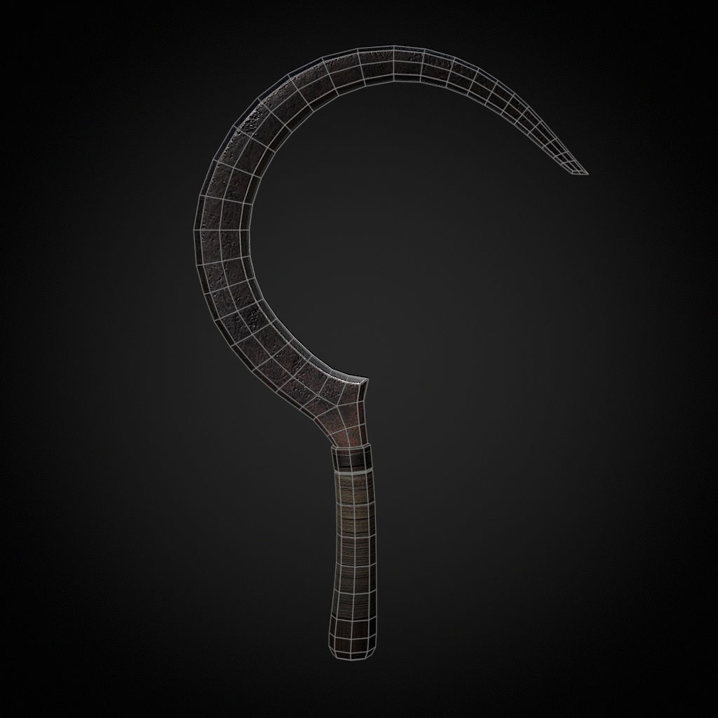 Weapon - Scyther free VR / AR / low-poly 3D model | CGTrader