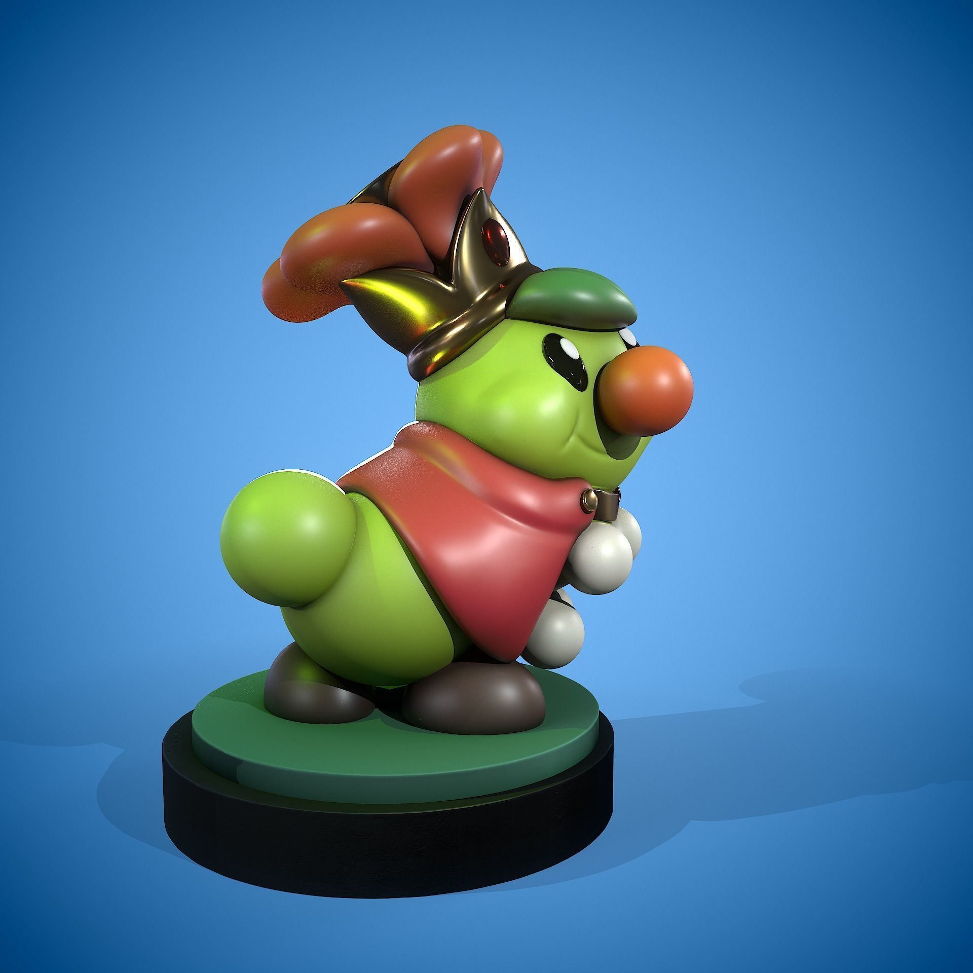 PRINCE FLORIAN - MARIO WONDER 3D MODEL 3D model 3D printable | CGTrader