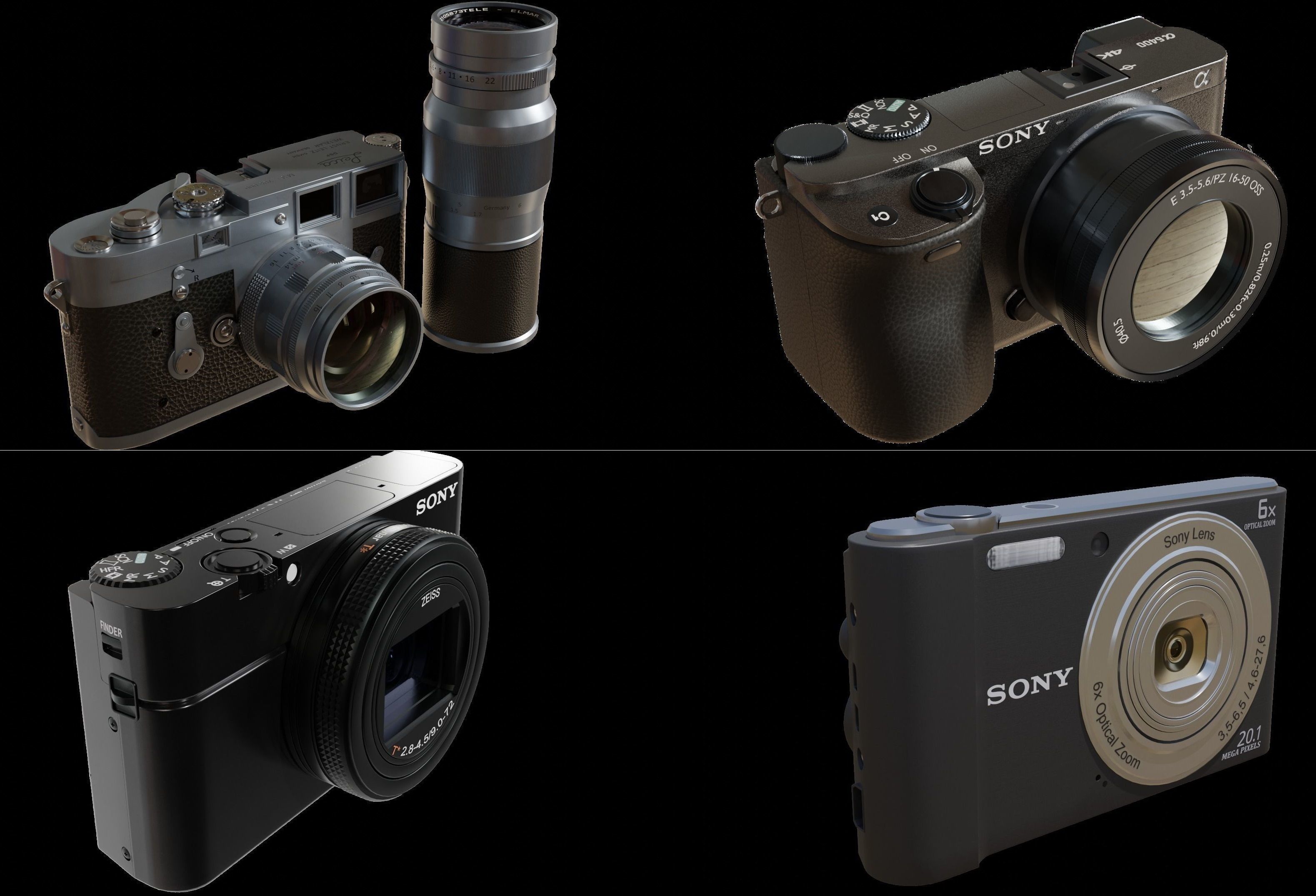 Cameras 3D Model Collection | CGTrader
