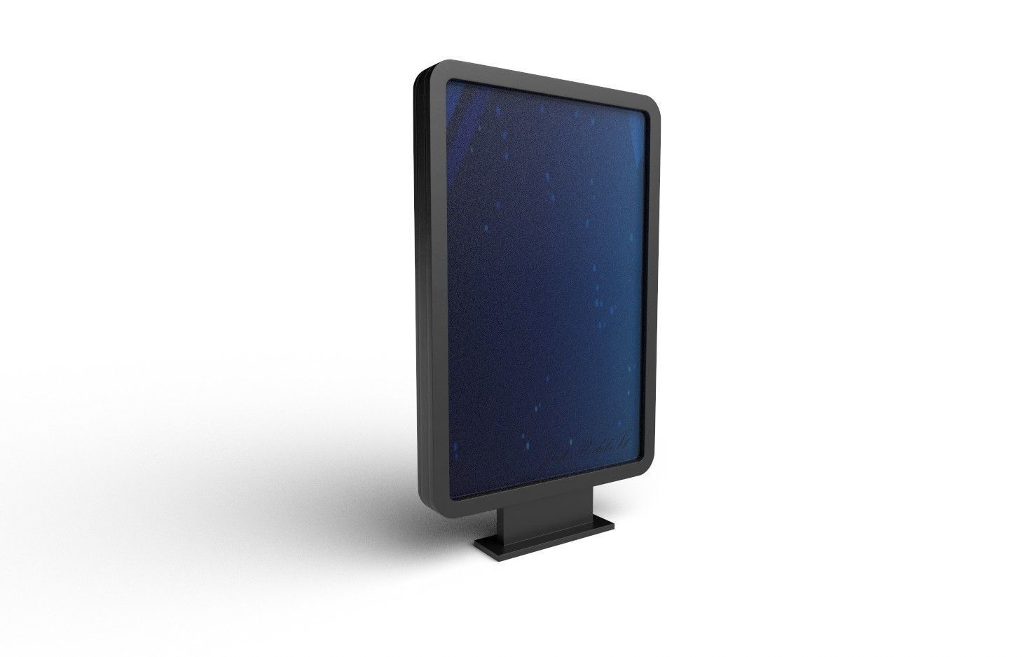 3D model Stand Display M01 VR / AR / low-poly | CGTrader