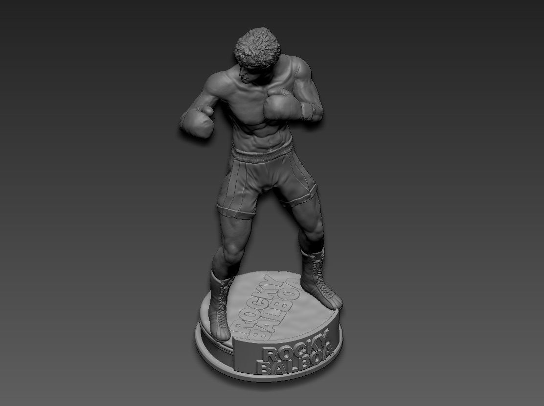 Rocky 3D model 3D printable | CGTrader