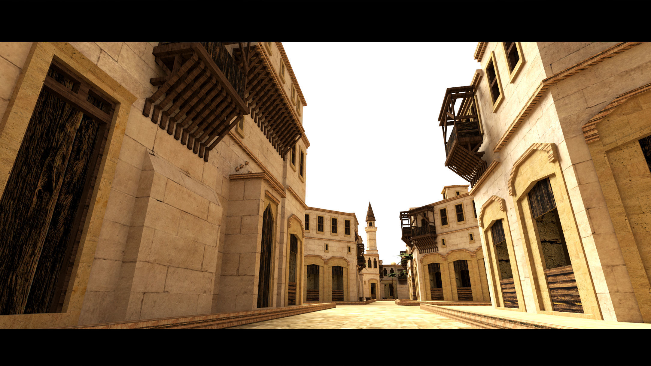 Arabic City- 3d Model 3D model | CGTrader