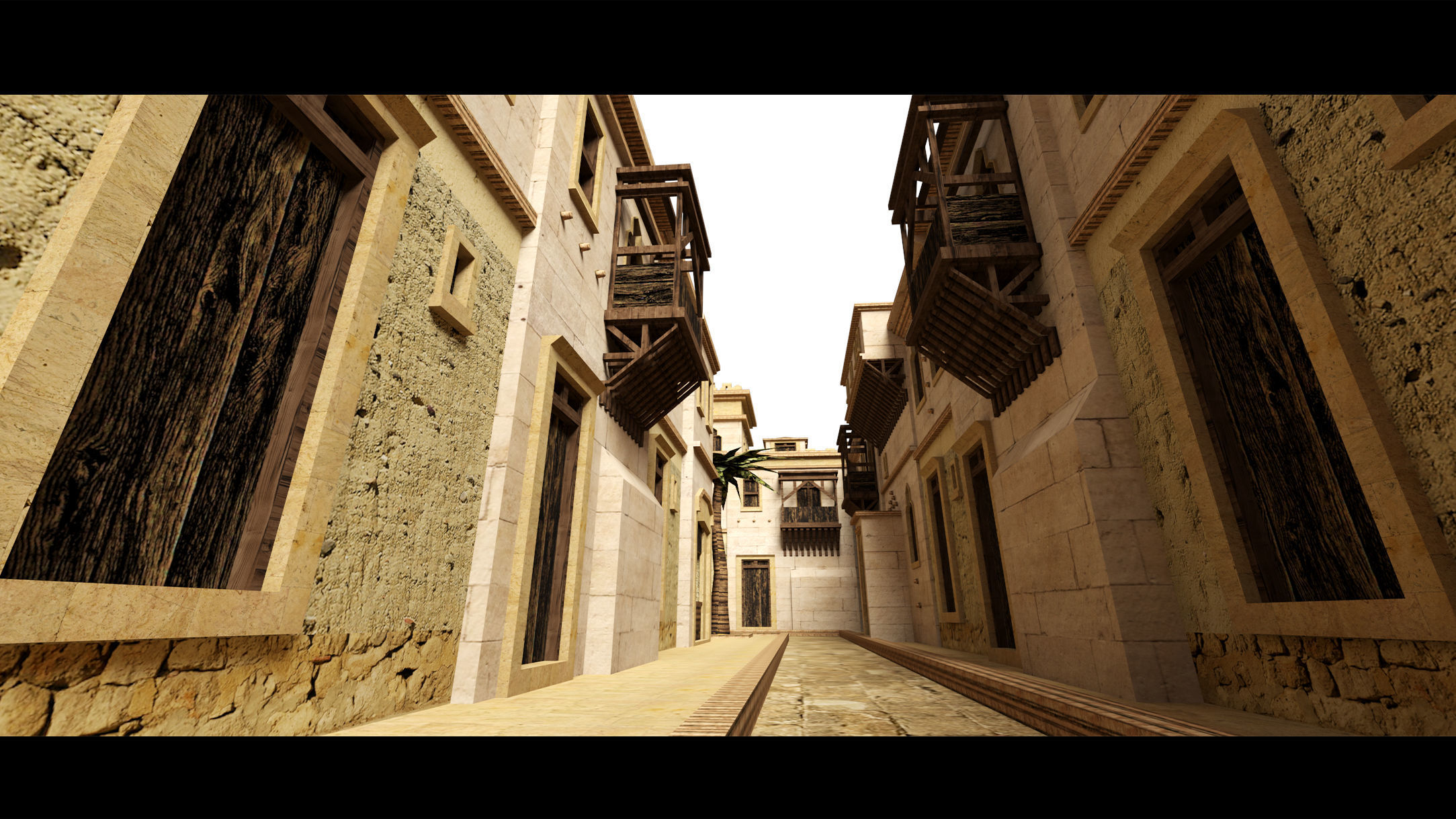Arabic City- 3d Model 3D model | CGTrader