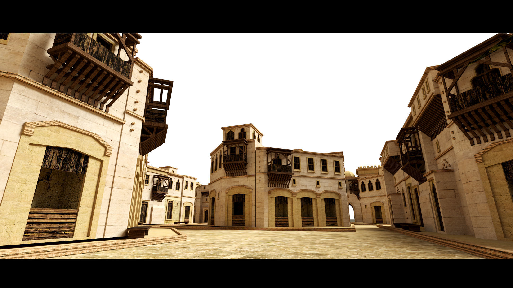 Arabic City- 3d Model 3D model | CGTrader