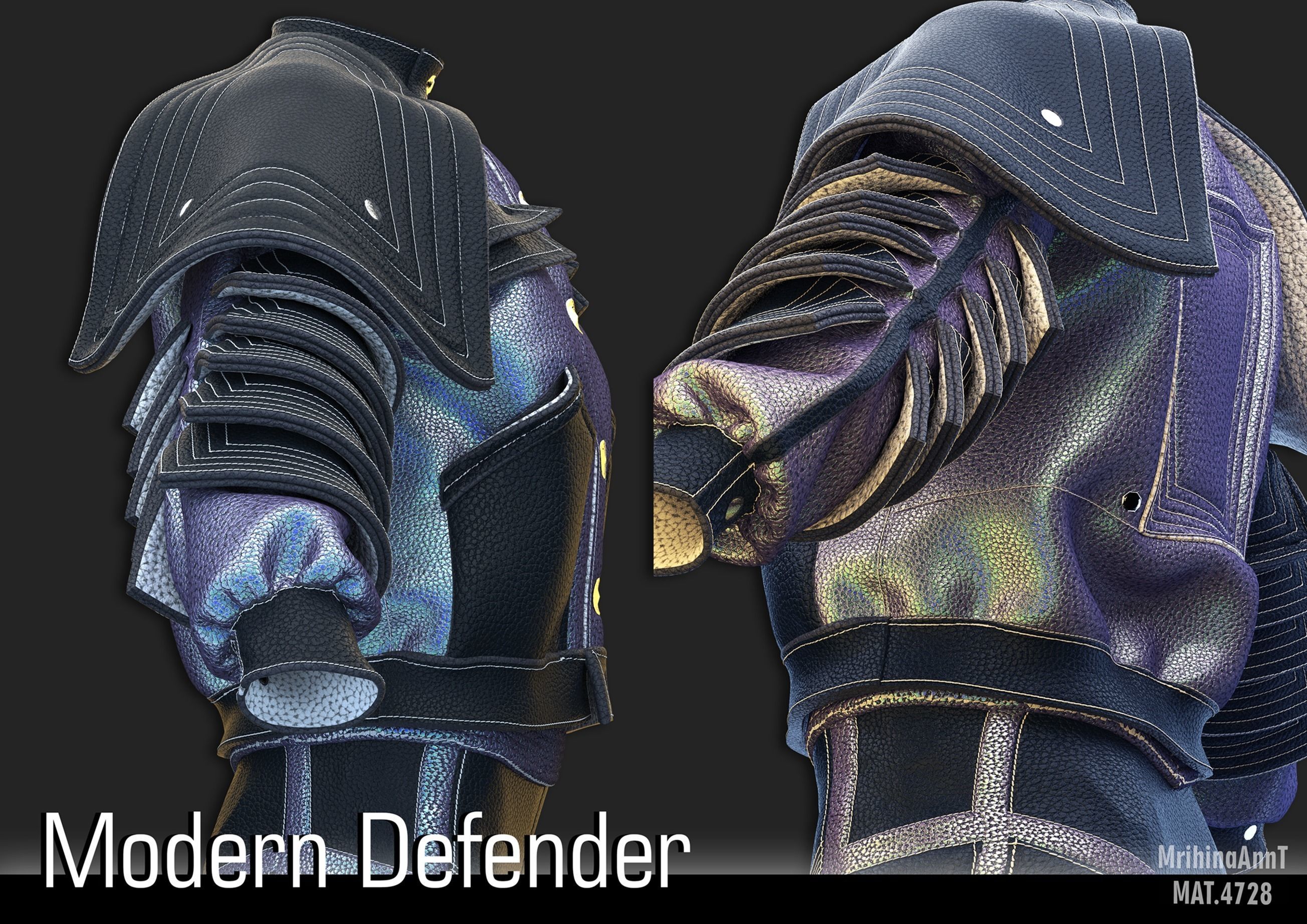 Modern defender 3D model | CGTrader