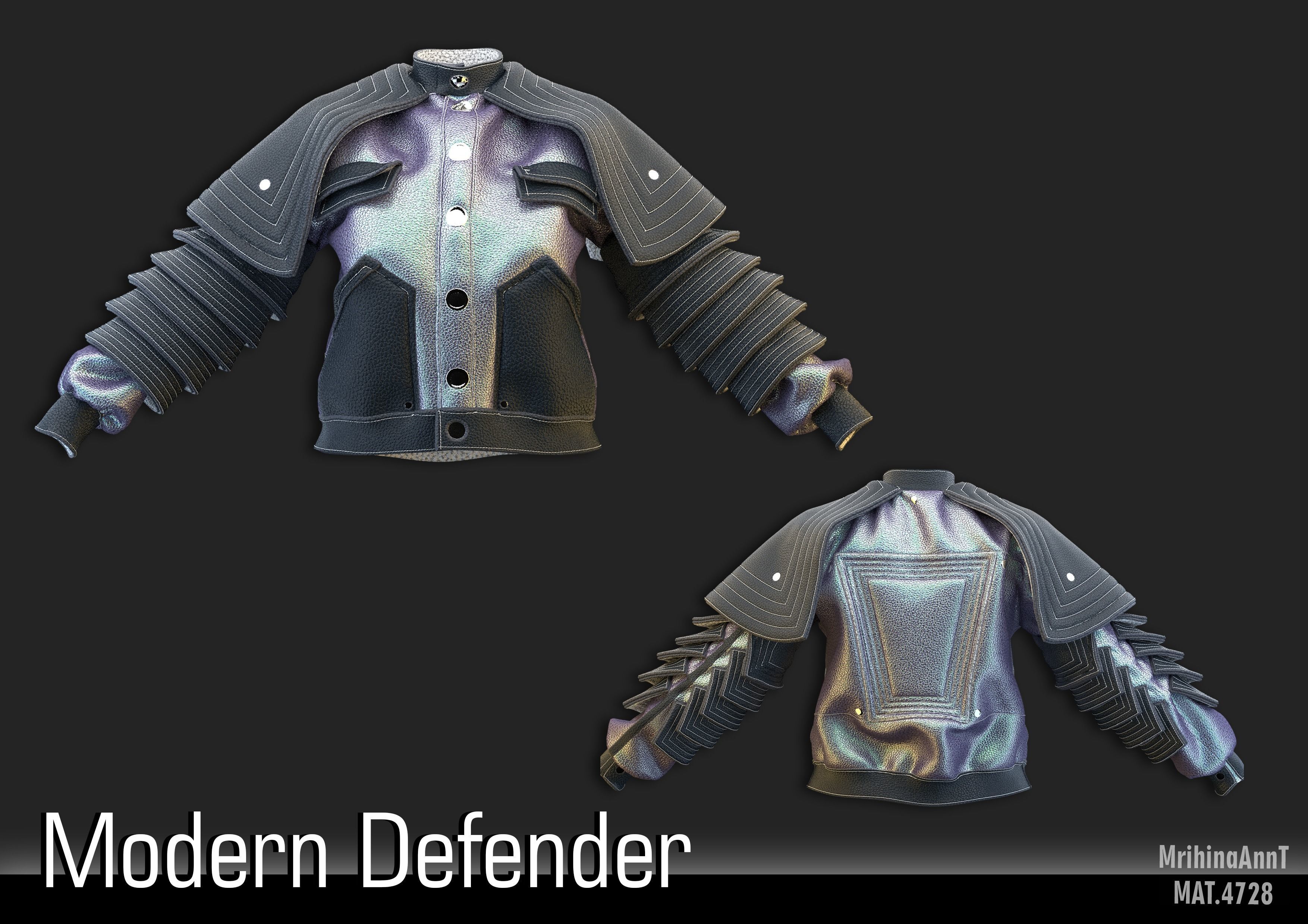 Modern defender 3D model | CGTrader