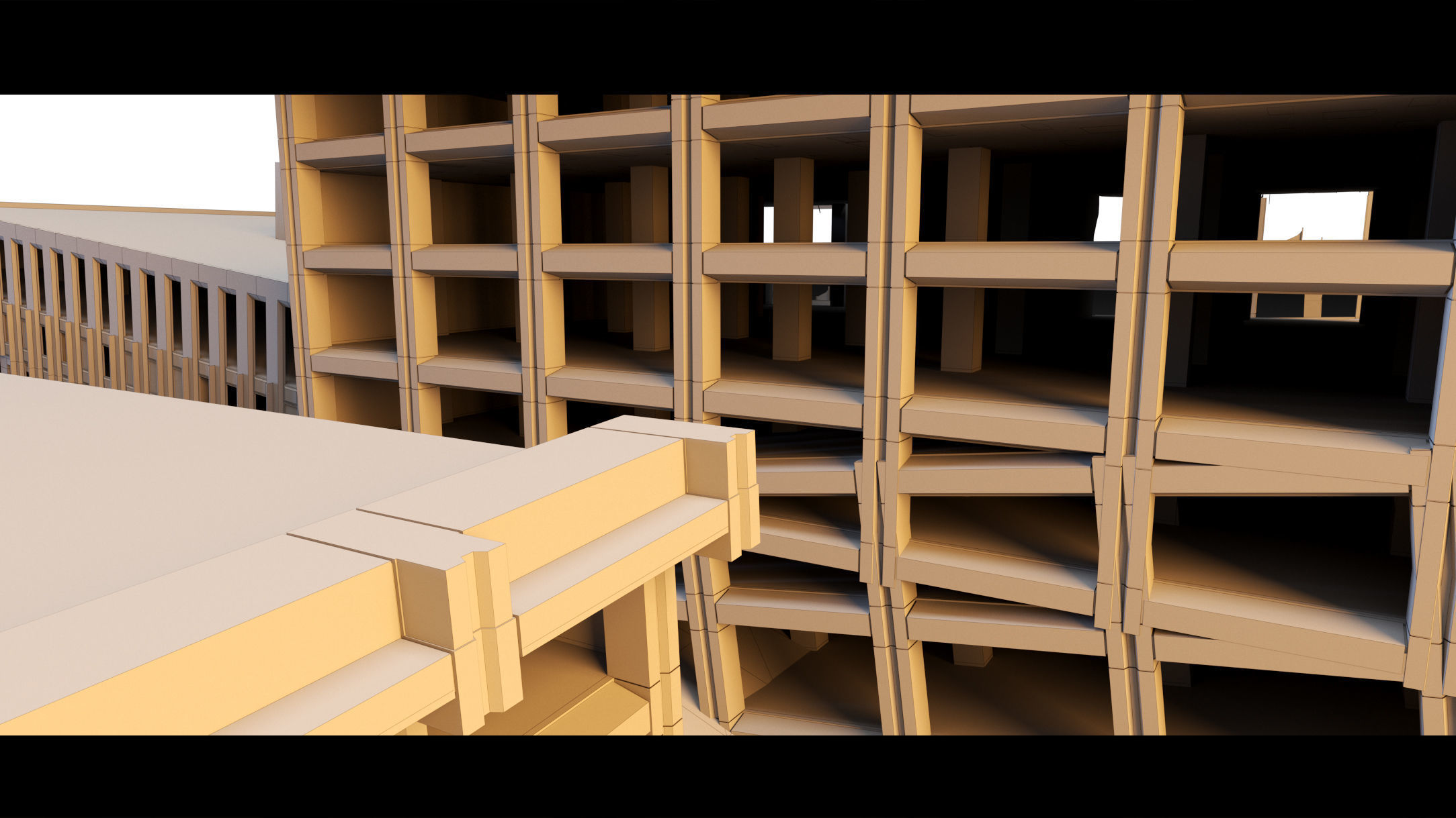 Destroyed Buildings- 3d Model 3D model | CGTrader