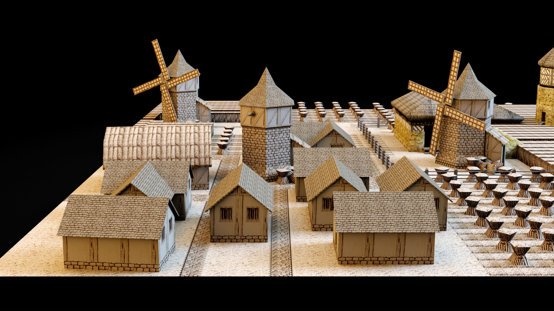 Farm- 3d Model 3D model | CGTrader