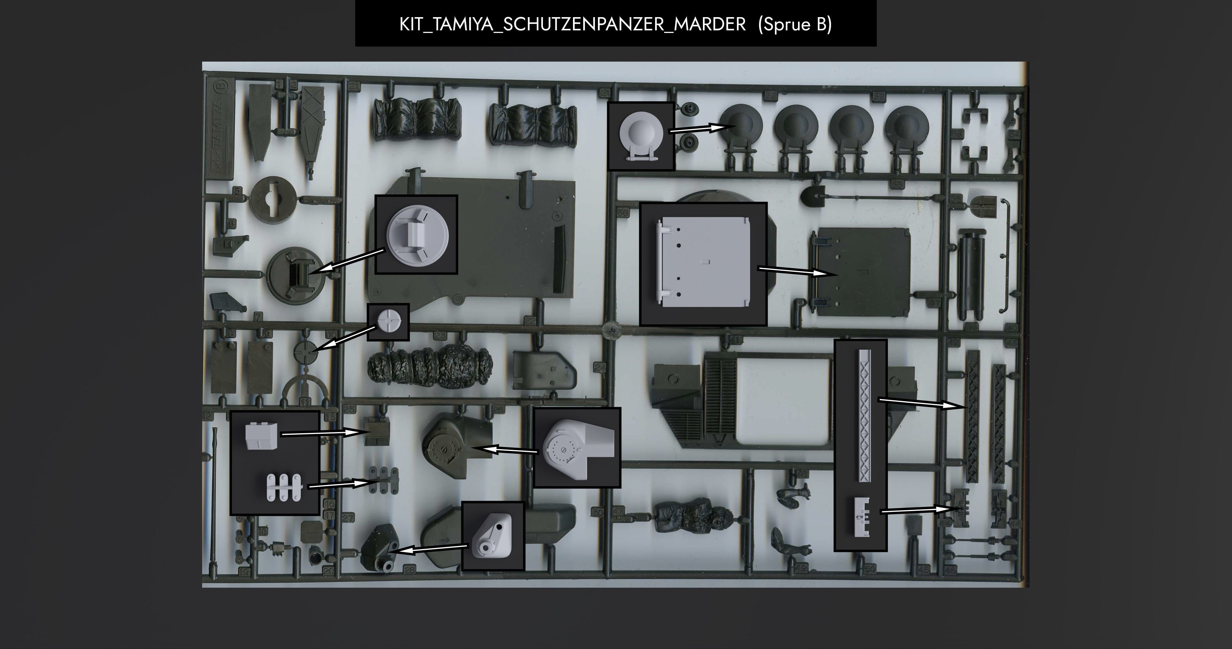 Kitbash Kit - 25 Free Original Star Wars Parts free 3D model | CGTrader