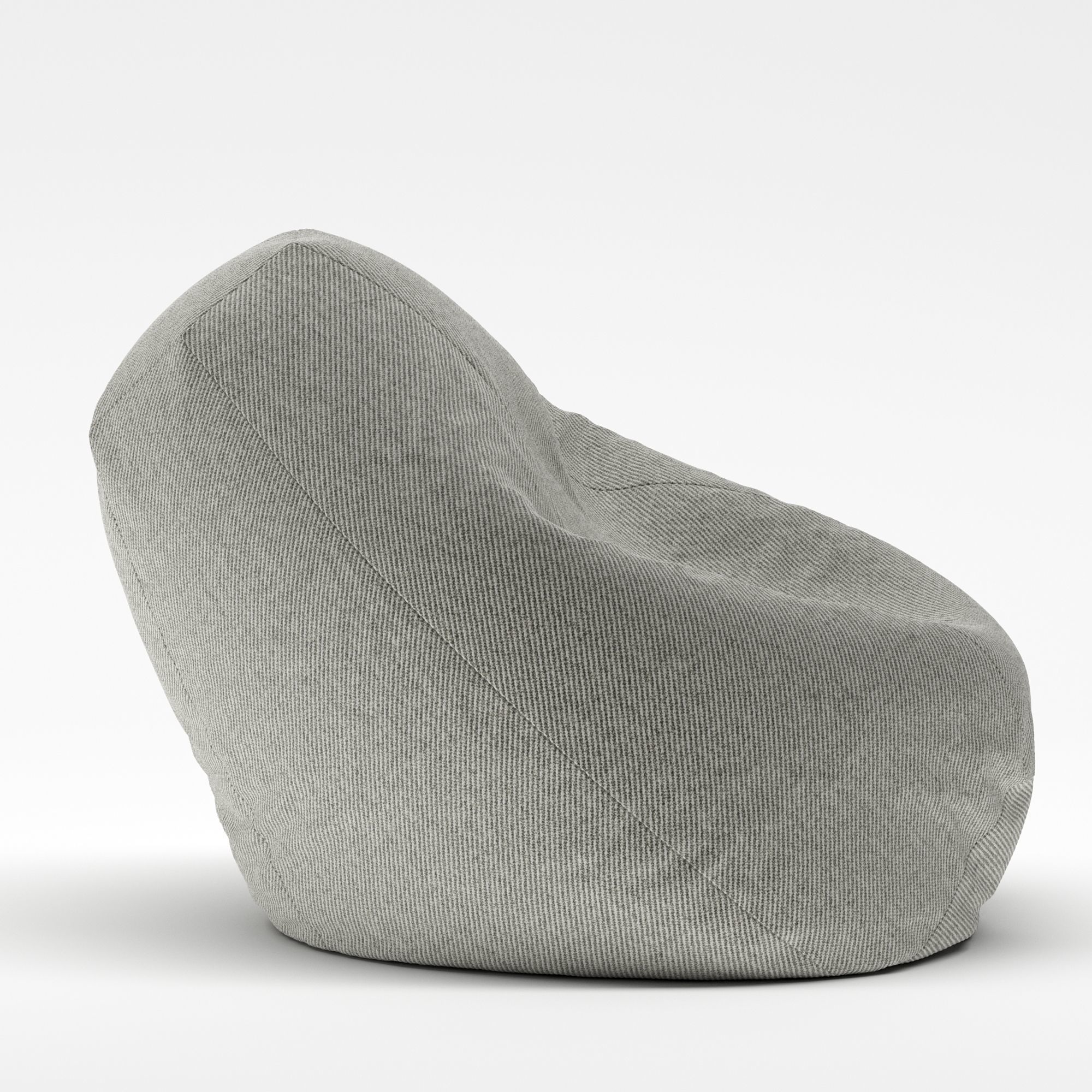 Pouf Chair free 3D model | CGTrader