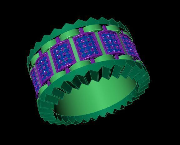 Rings 3D model 3D printable | CGTrader