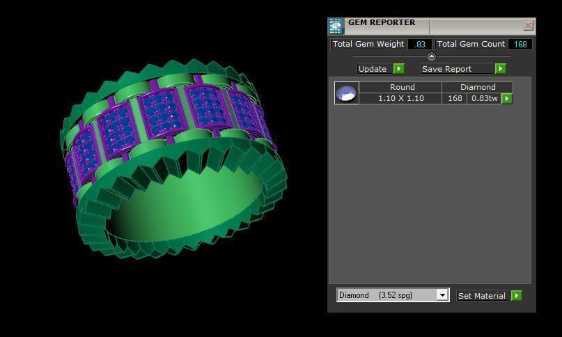 Rings 3D model 3D printable | CGTrader