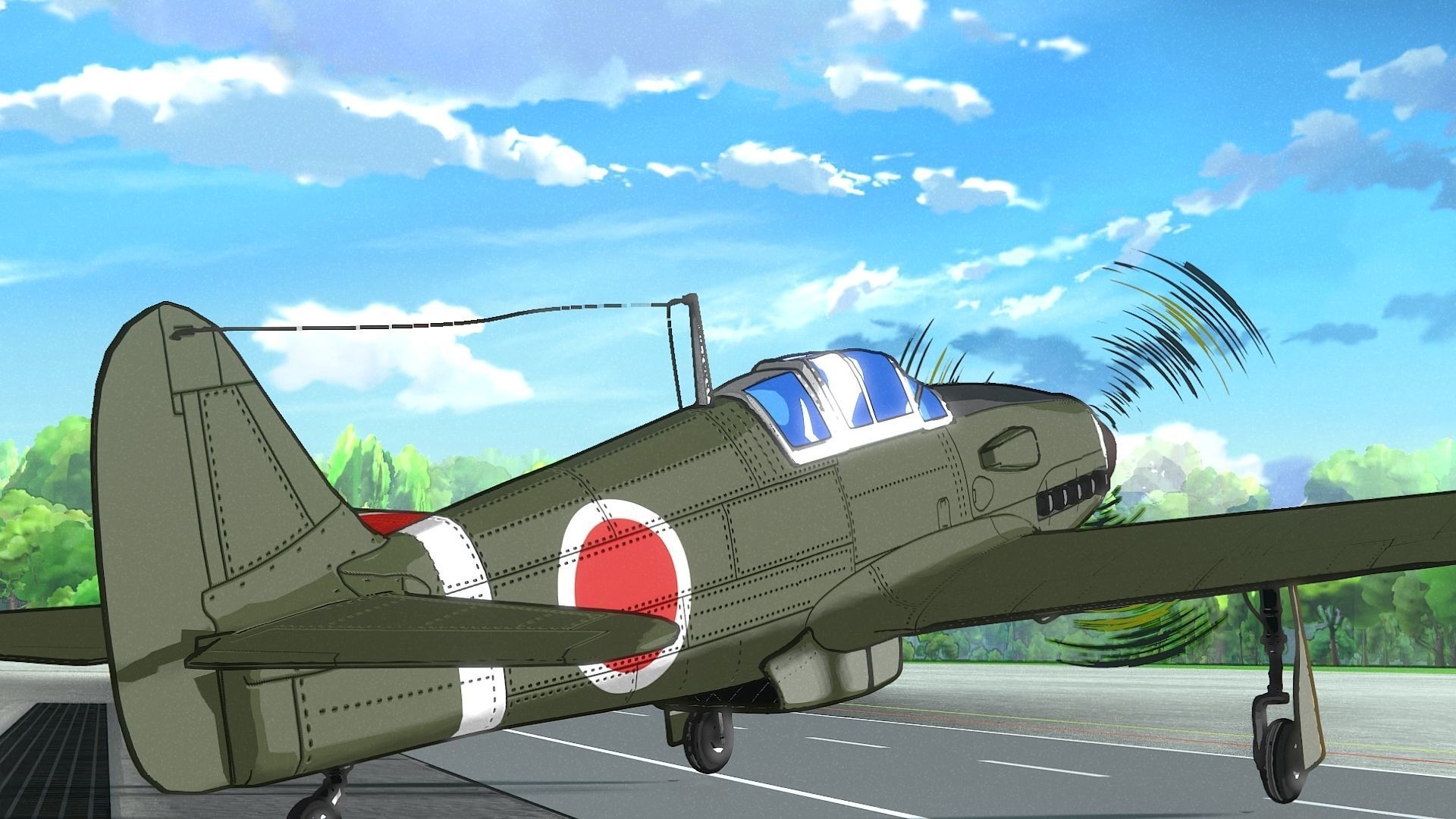For Anime in Blender - Propellers - Eevee 3D model animated | CGTrader