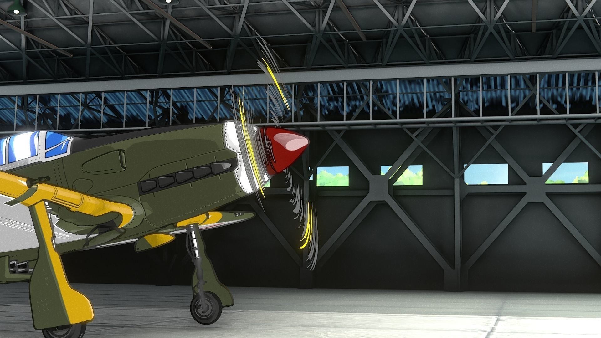 For Anime in Blender - Propellers - Eevee 3D model animated | CGTrader